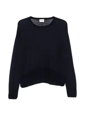 Closed Wool Crewneck Sweater - Blue