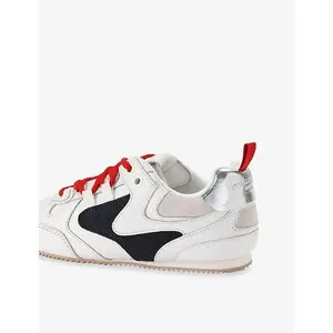 Kurt Geiger K Slim Runner Leather Trainers