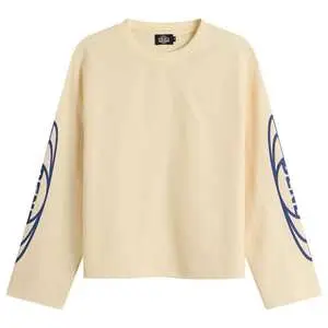 BENE CULTURE Worldwide Thermal Long Sleeve T-shirt - Cream