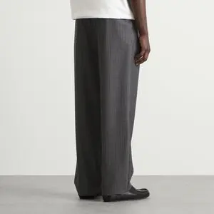 JIL SANDER Pinstripe Wool Trouser
