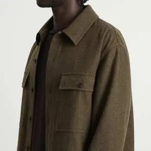 JIL SANDER Wool Overshirt