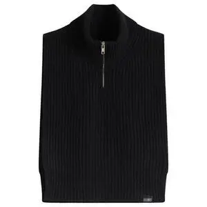 MAISON MARGIELA Wool Sweater Vest - Black