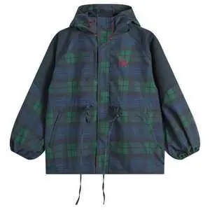 DAMSON MADDER Liu Check Raincoat - Navy
