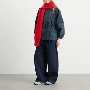 DAMSON MADDER Liu Check Raincoat