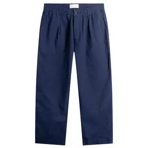 Universal Works Derby Stripe Oxford Pant - Navy