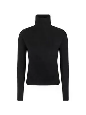 ROBERTO COLLINA Roll-neck Sweater - Black