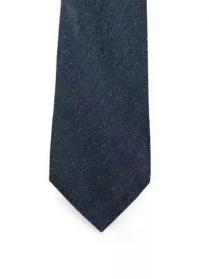 Canali Micro-pattern Silk Tie