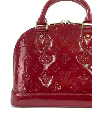 LOUIS VUITTON Alma Bb Handbag - Red