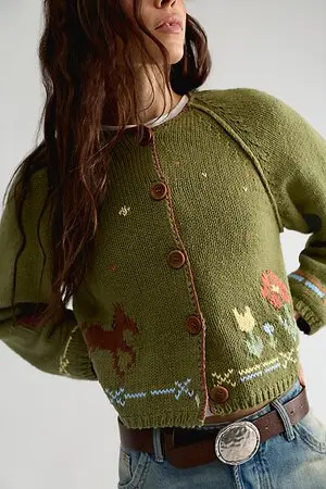 Free People Moonlight Knit Cardigen At