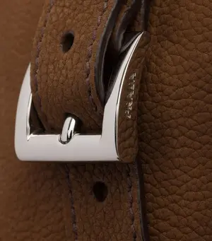 Prada Nubuck Leather Shoulder Bag