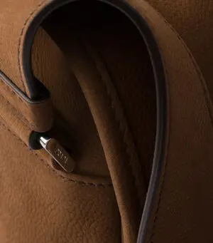 Prada Nubuck Leather Shoulder Bag
