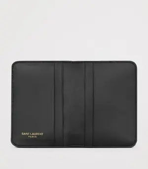 Saint Laurent Leather Jamie Bifold Card Holder