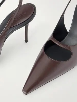 Alaïa Drop 90 Slingback Pumps