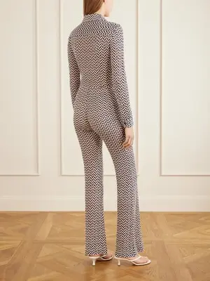 Missoni Embellished Crochet-knit Flared Pants