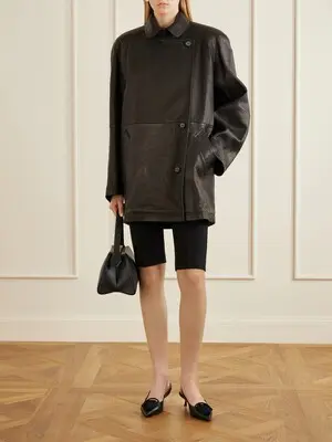 Magda Butrym Textured-leather Jacket