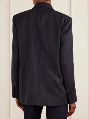NILI LOTAN Leston Wool-blend Blazer