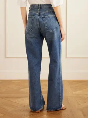 AGOLDE Ren Long High-rise Wide-leg Jeans