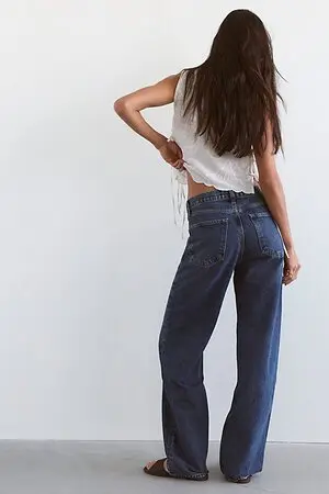 AGOLDE Arc Criss-cross Waist Jeans