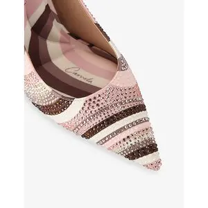 Carvela Caramella Woven Courts