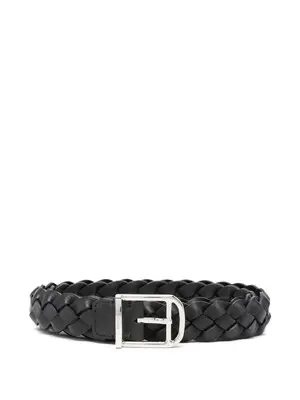 Brioni Leather Belt - Black