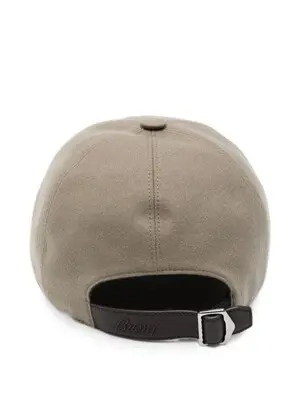 Brioni Technical Cashmere Baseball Cap