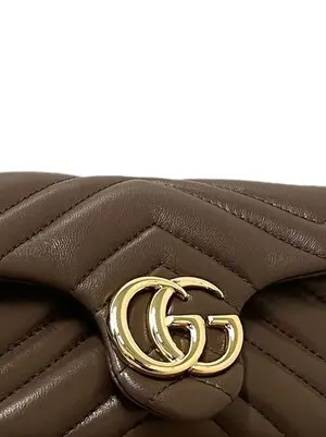 Gucci Gg Marmont Leather Mini Bag