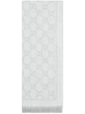 Gucci Gg Wool Scarf