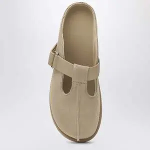 UGG Goldenstar Hi Suede Clogs In Sand
