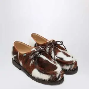 Paraboot Michael Lace-up Shoes In Pony Hair - Brown