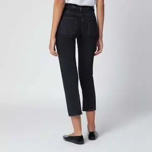 TOTEME Dark Washed Ankle-length Jeans