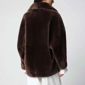 BLANCHA Oak Zip-up Shearling Jacket