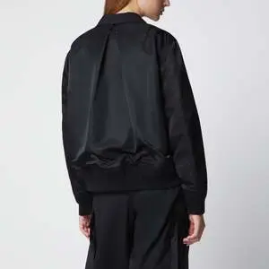 Sacai Double-breasted Wool And Nylon Blend Jacket