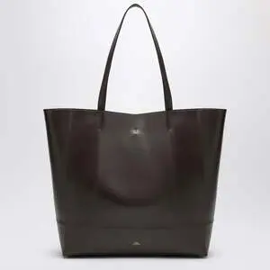 TOTEME Roam Leather Tote Bag - Brown