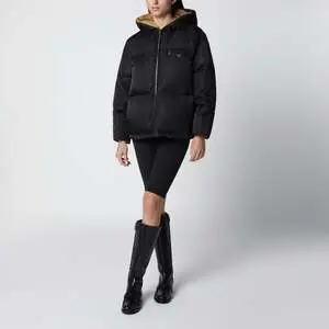 Prada Re-nylon Zip-up Puffer Jacket