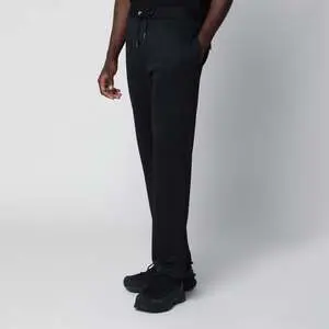 Moncler Jogger Trousers With Logo Patch