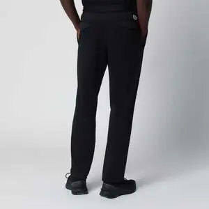 Moncler Jogger Trousers With Logo Patch