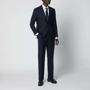 LUIGI BIANCHI Pinstripe Single-breasted Wool Suit