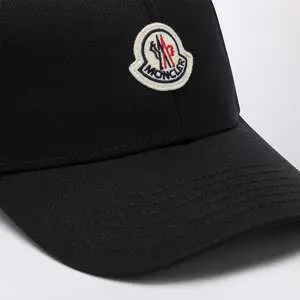 Moncler Cotton Baseball Cap With Patch