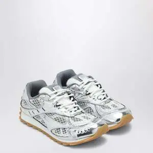 Bottega Veneta Low-top Trainers In Mesh - Grey