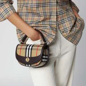 Burberry Highlands Mini Bag - Beige