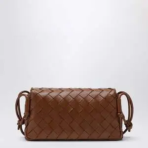 Bottega Veneta Intrecciato Crossbody Bag - Beige