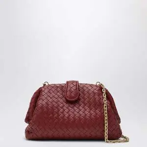 Bottega Veneta Small Lauren Clutch - Red