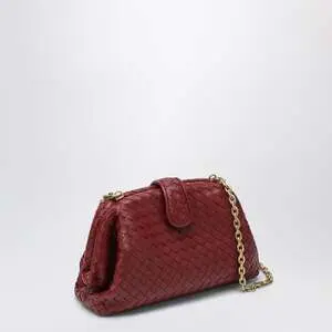 Bottega Veneta Small Lauren Clutch - Red