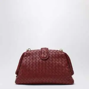Bottega Veneta Small Lauren Clutch - Red