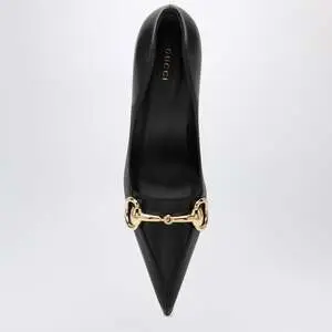 Gucci Boulevard Pumps In Glossy Leather