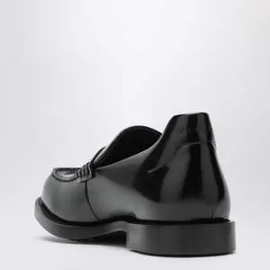 Balenciaga Calf Leather Loafers With B Logo Detail