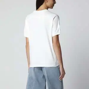 ANINE BING Cotton Jersey T-shirt With Graphic Print