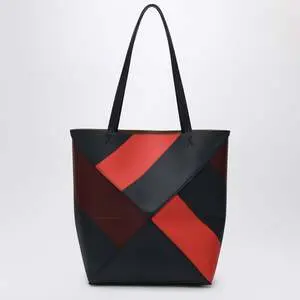 Loewe Puzzle Fold Tote Bag In Calf Leather