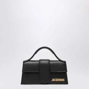 Jacquemus Bambino Small Leather Shoulder Bag - Black