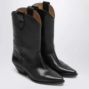 Isabel Marant Étoile Deurto Cowboy Boots In Leather